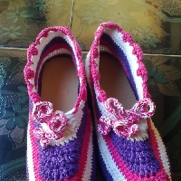Sepatu Rajut, Sepatu Rajut Bayi, Sepatu Rajutan Dewasa, Knit Boots